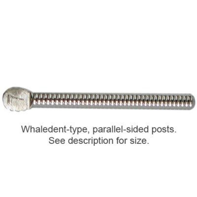 Johnson-Promident #4.5 Whaledent-Type Parallel-Sided Titanium posts, 25 ...