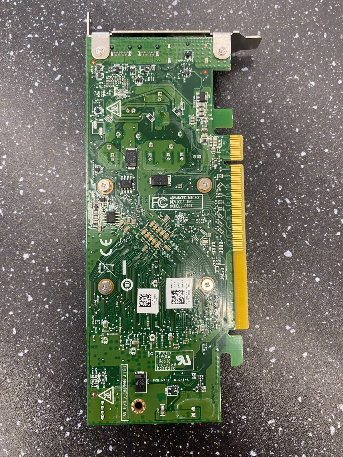 Dell AMD Radeon RX 550 4GB GDDR5 Graphics Card | PCI | DirectX 12 | G ...