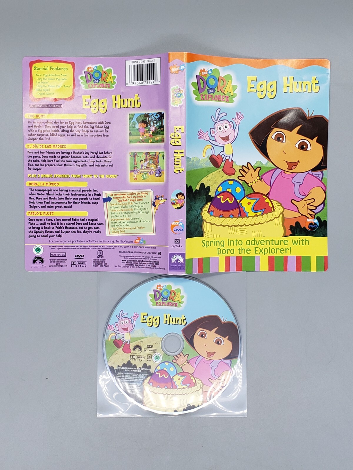 Dora The Explorer Egg Hunt Dvd