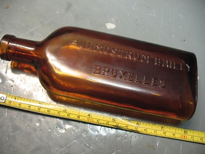 PULMOSERUM BAILEY BRUXELLES AMBER CONSUMPTION QUACK MEDICINE BOTTLE | eBay