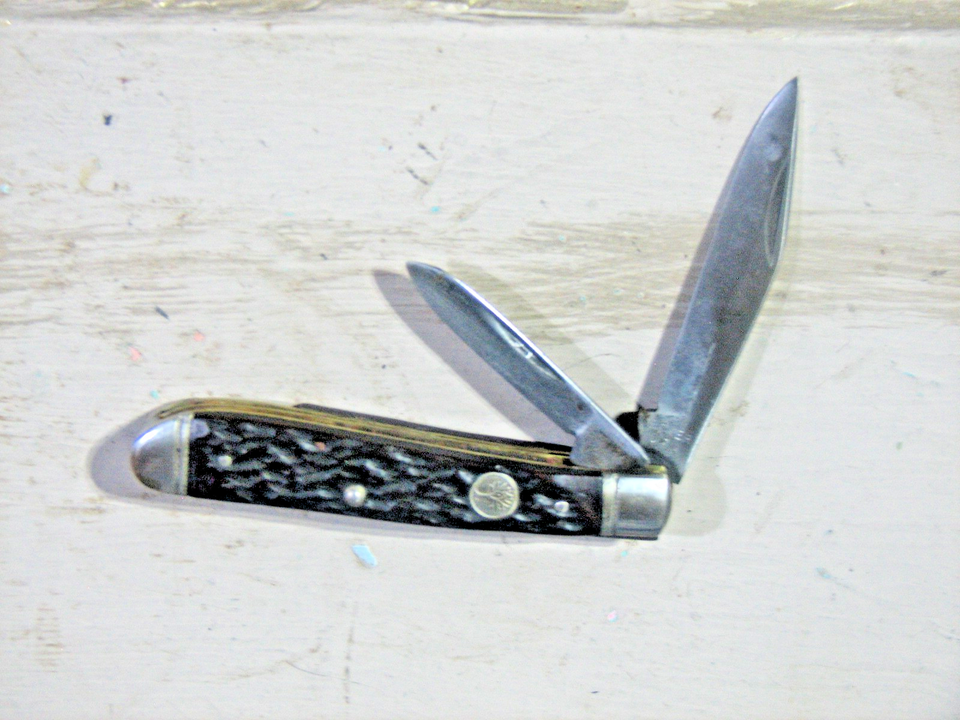 vVtg Tree Brand BOKER USA two blade Pocket Knife | eBay