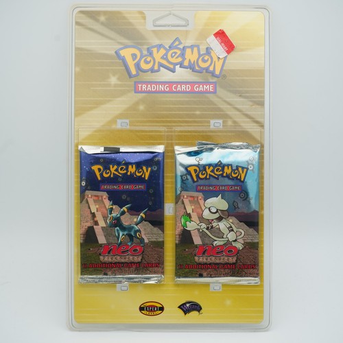 Neo Discovery Pokemon Double Blister 2 Booster Packs Sealed 2001 | eBay