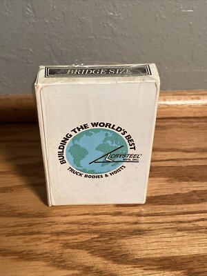 Sealed Custom Company Branded Playing Cards Coated Bridge Sized ...