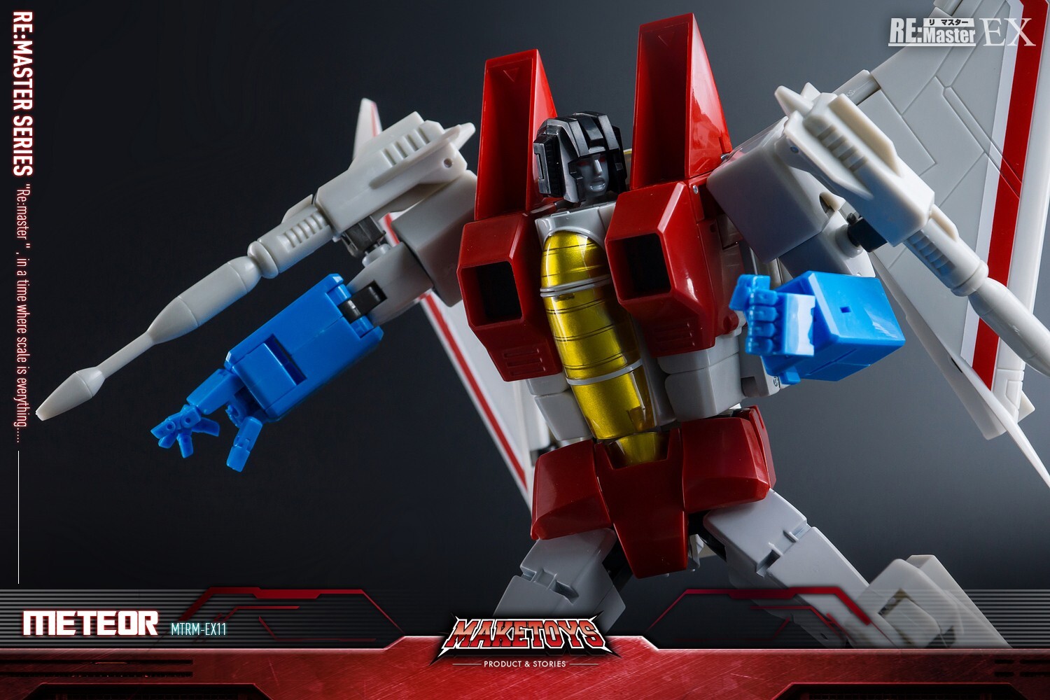 New in stock Maketoys MTRM-EX11 Meteor Masterpiece Starscream Action ...