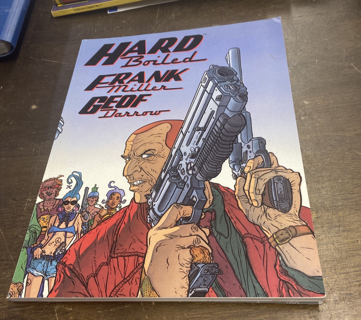 Hard Boiled Frank Miller Geoff Darrow Dark Horse Comics Paperback 1st ...