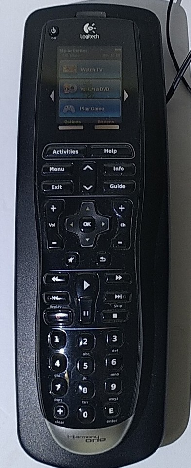 Logitech Harmony One Black Touch Screen universal Remote Control N231 ...