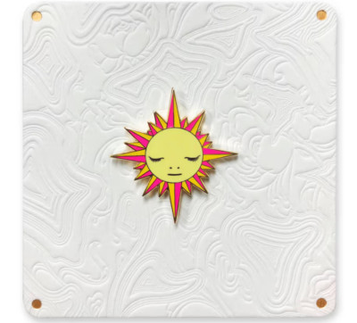 James Jean Azimuth Sun Enamel Lapel Pin Limited Edition | eBay