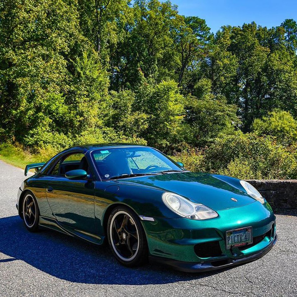 KBD Body Kits GT 2 Look Polyurethane Side Skirts Fits Porsche 996 ...