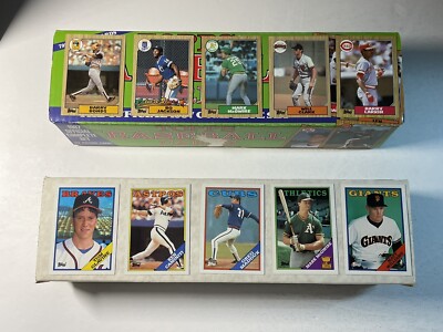 1987 Topps and 1988 Topps Baseball Complete Sets | eBay