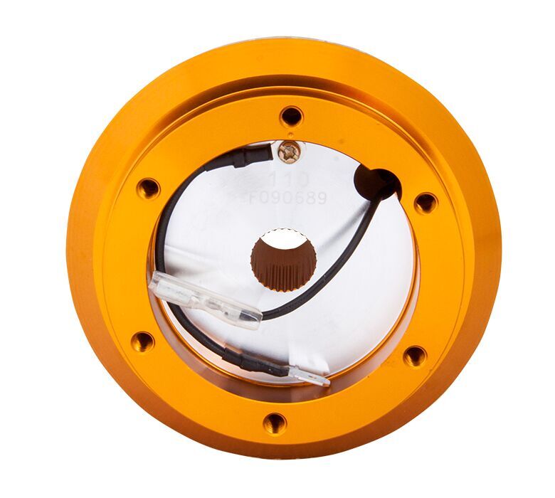 Nrg Short Hub Gold Adapter Kit For 93-96 Honda Prelude 90-93 Accord Srk ...