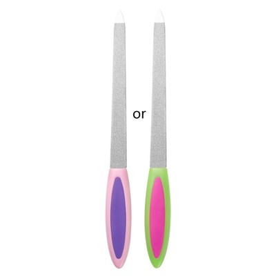 Double Sided Finger File Buffer Stainless Steel File Pedicure Tool ...