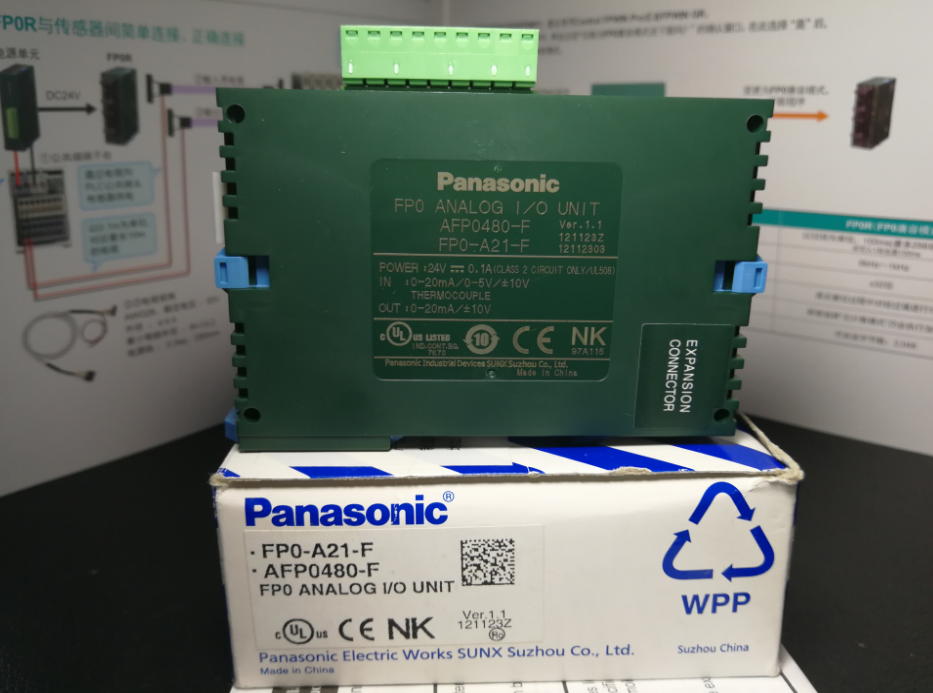 for Panasonic FP0-A21-F(AFP0480-F) PLC analog I/O unit | eBay