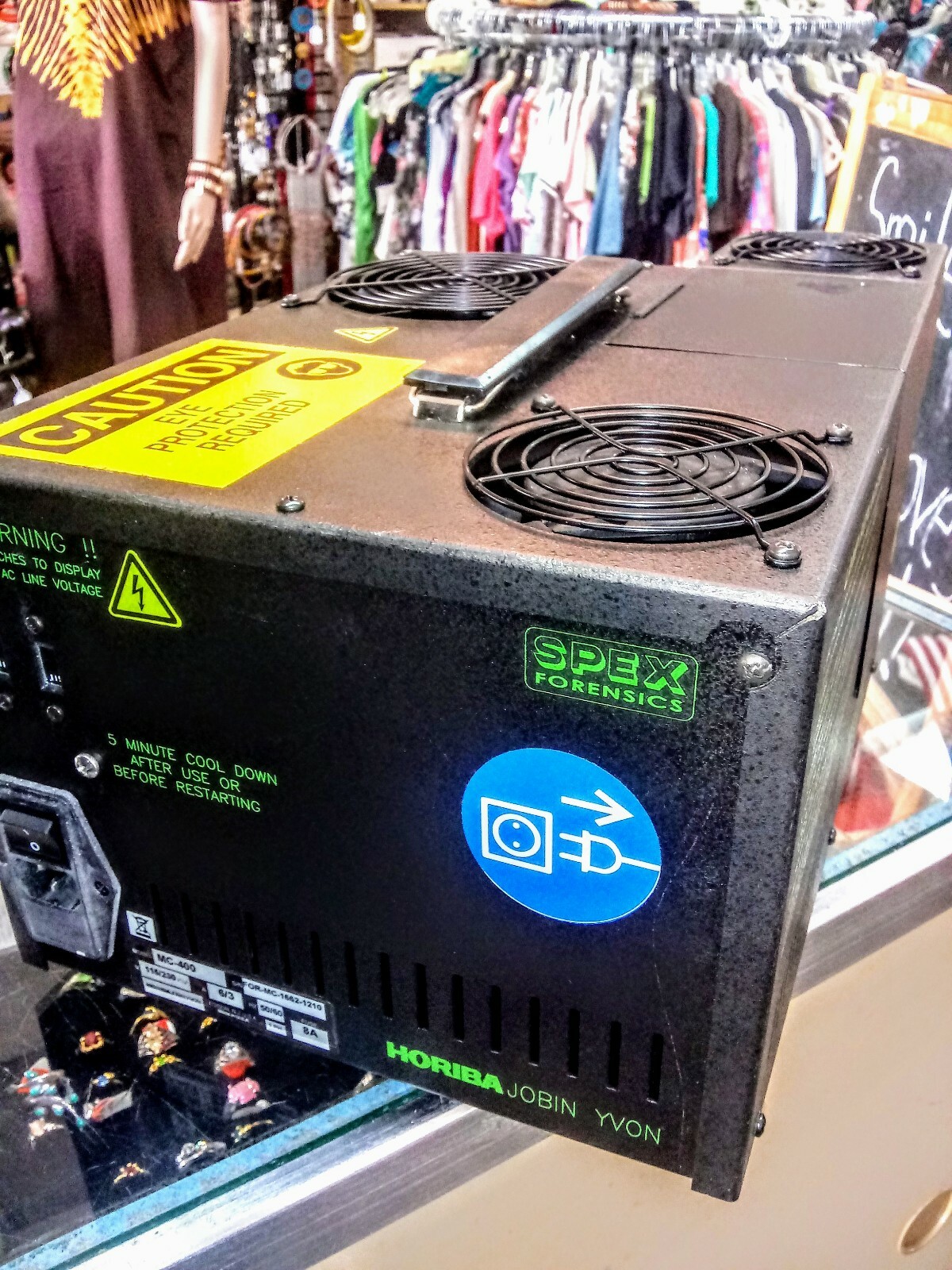 SPEX Mini--Crime Scope 400 Kit and Ultraviolet Light Source | eBay