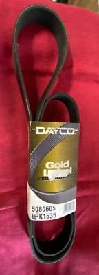 DAYCO Serpentine Belt Dayco 5080605 , POLY RIB GOLD, 8PK1535 | eBay