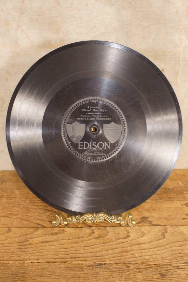 Edison Diamond Disc Record His Lullaby & Comin Thro the Rye | eBay