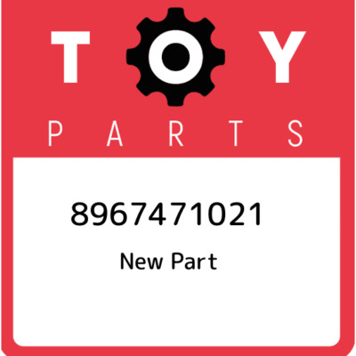 89674-71021 Toyota Motor turbocharger 8967471021, New Genuine OEM Part ...