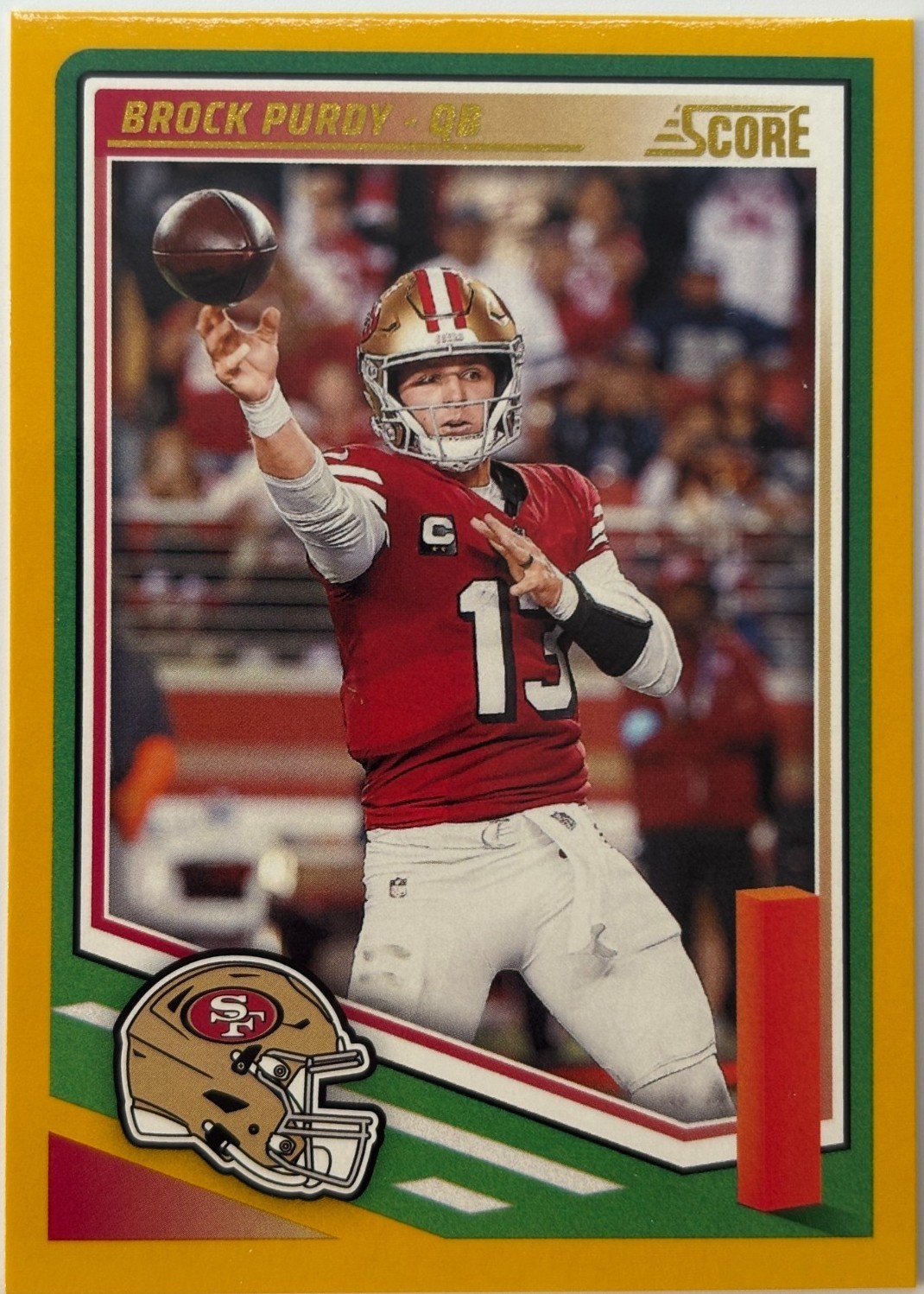 2025 Score - Brock Purdy #47 Gold for sale online | eBay