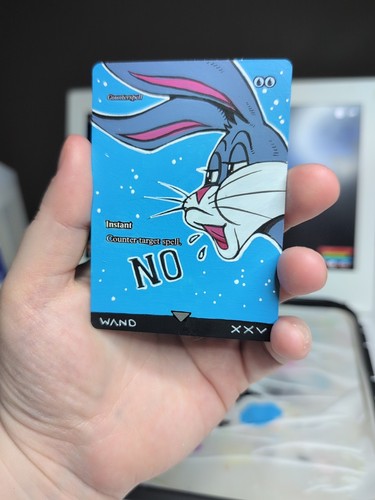 Counter Spell MtG Bugs Bunny NO alter | eBay