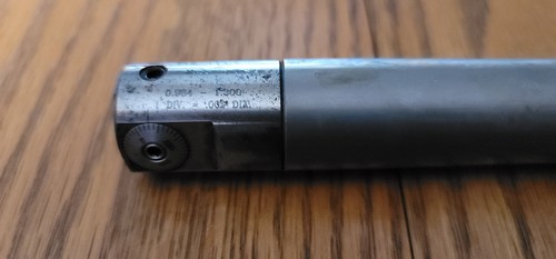 Parlec Adjustable Boring Bar (.930-1.300) with Carbide Shank with 7 Inserts | eBay