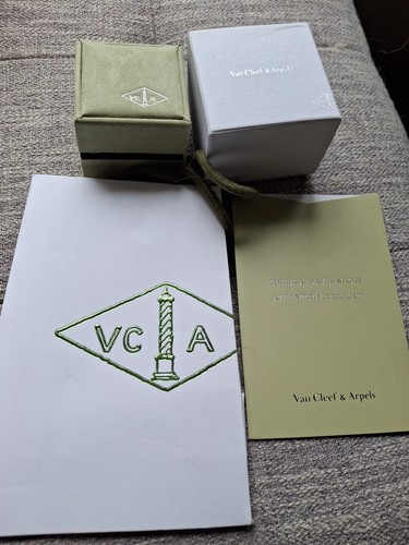 Van Cleef Ring Valvet Box, Bag (Full Set) NEW | eBay