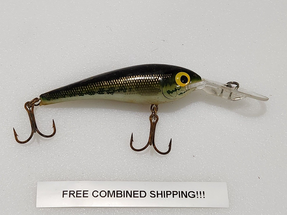 Rare Vintage Post Rapala Storm Thundercrank #8 Crankbait Fair Condition ...