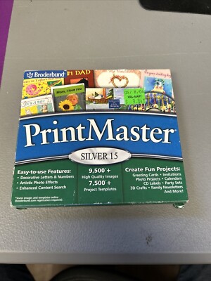 Printmaster 15 Silver 2003 Vintage | eBay