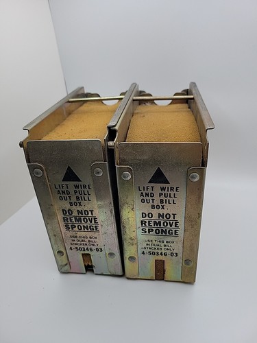 Rowe BC-1200/1400/3500 Bill Boxes (quantity=2) | eBay