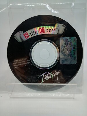 Battle Chess Enhanced CD-ROM (1992) -Interplay-PC/IBM/Mac Disk Only ...