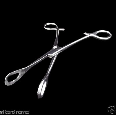 RAMPLEY ROUND Sponge FORCEPS Clamp for body piercing. 316L Surgical ...
