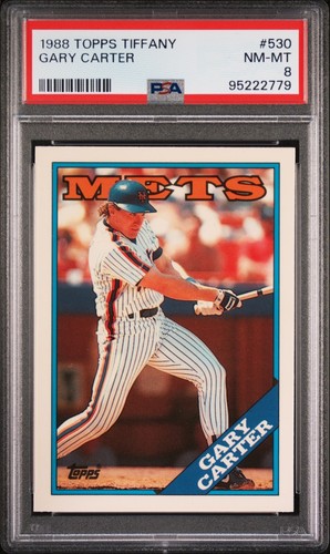 1988 Topps Tiffany #530 Gary Carter PSA 8 (HOF) | eBay
