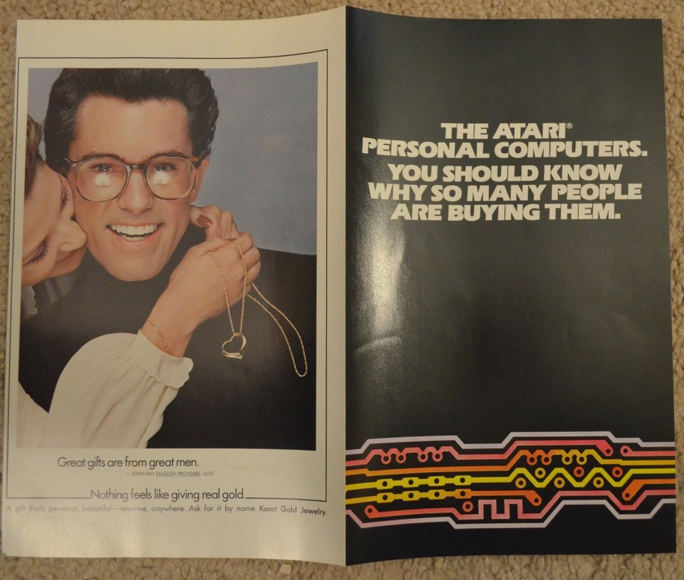 1979 Atari 800 Personal Computer System Print Ad Star Raiders Finance ...