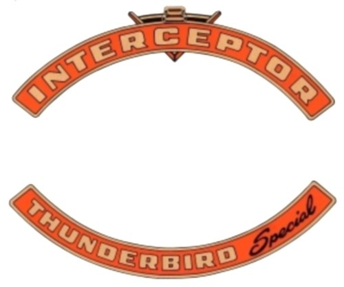 FORD 1958-1959 Thunderbird Special V8 Interceptor Engine Air Cleaner ...