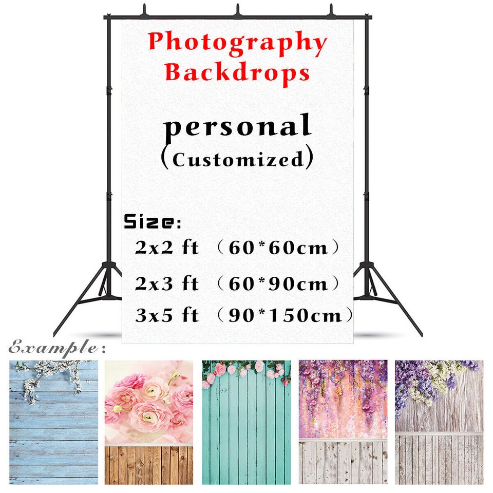 Custom Personalised Photo Image Photography Studio Birthday Backdrops ...