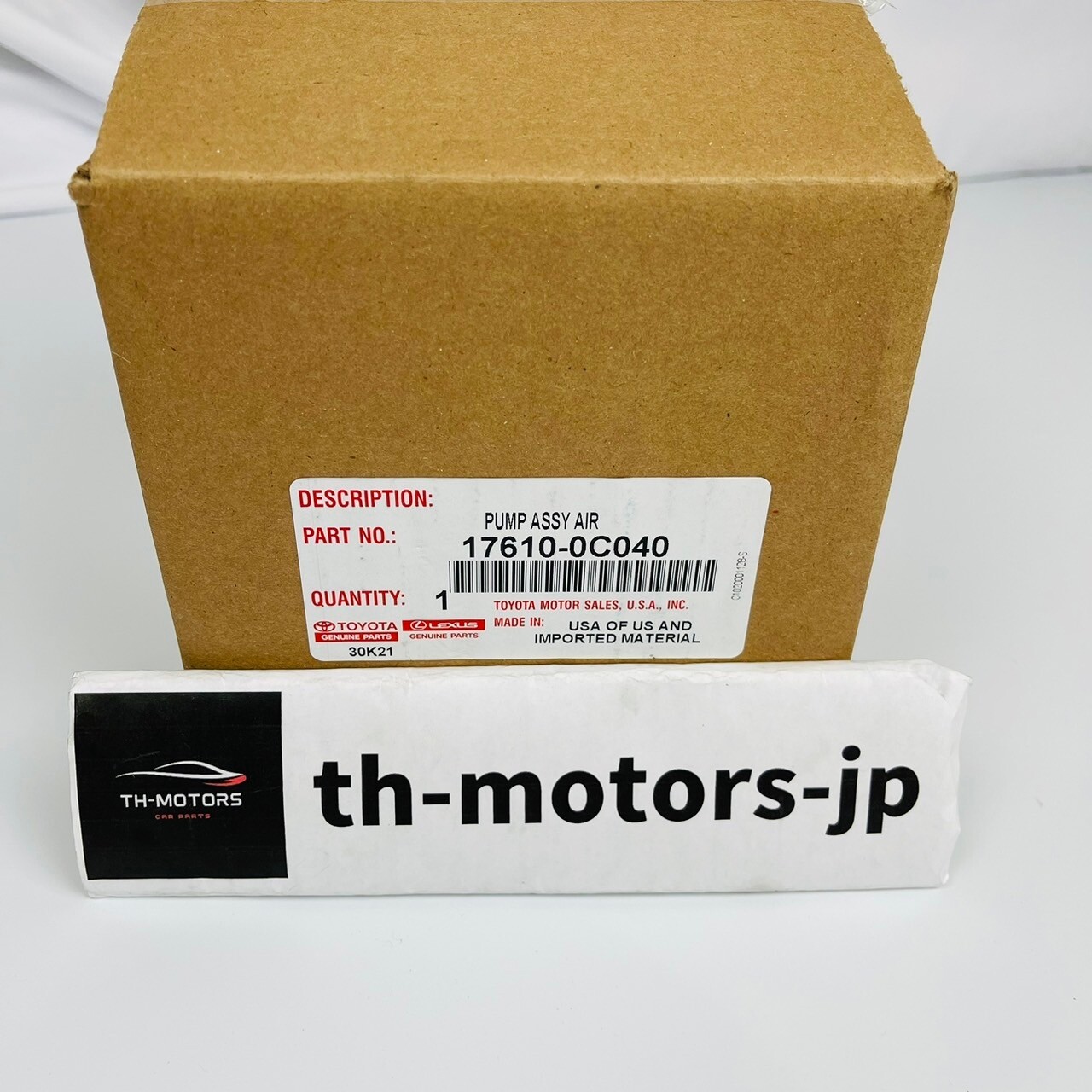 TOYOTA Genuine LAND CRUISER PRADO FJ CRUISER Air Pump Assy 17610-0C040 ...