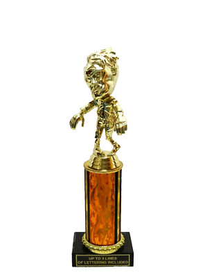 LOT OF 15 HALLOWEEN TROPHY ZOMBIE COSTUME PARTY AWARD | eBay