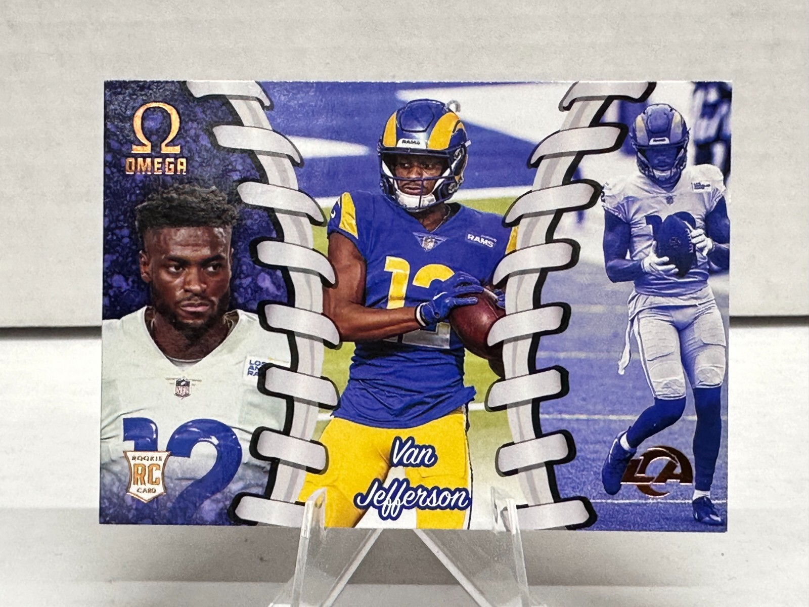 2020 Panini Chronicles Omega Football #O-32 Van Jefferson RC Los ...