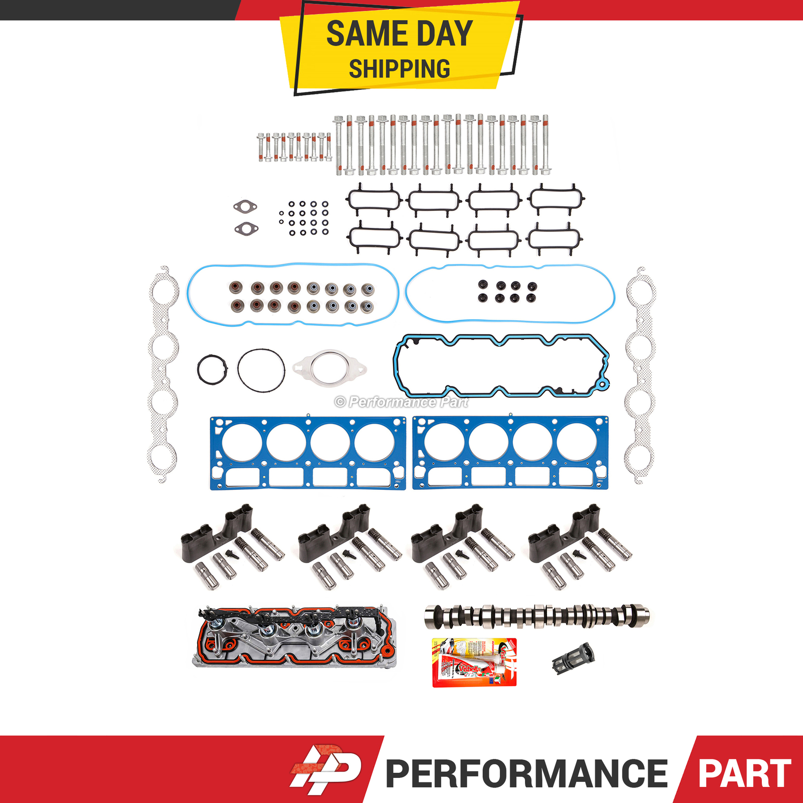 06-09 Chevrolet GM 5.3L AFM Replacement Lifters Bolts Kit Gaskets VLOM ...