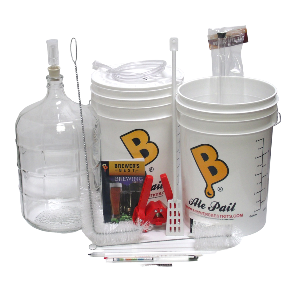Brewers Best® BeAst Beer Brewing Equipment Kit with Glass Carboy | eBay