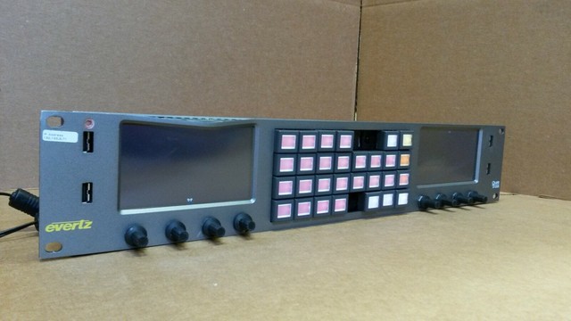 Evertz Cp-2232e 32 Button 2ru Router Panel 2232e CP2232E for sale ...
