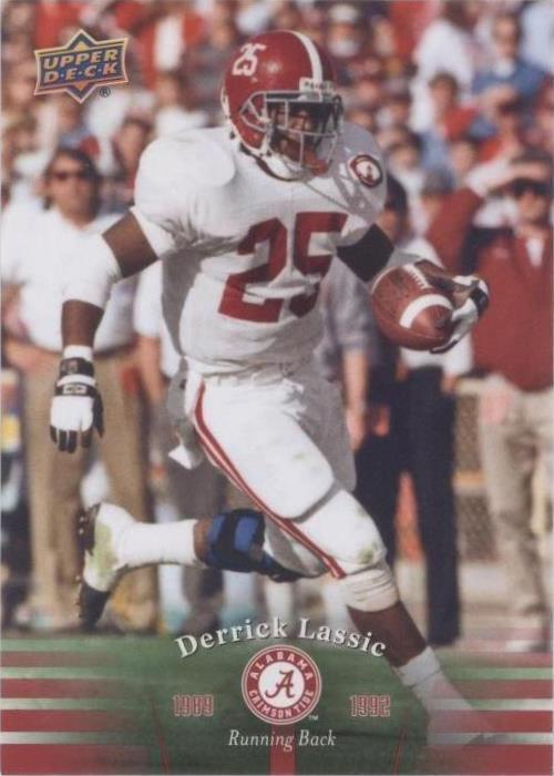 2012 Upper Deck University of Alabama - Derrick Lassic #58 for sale ...