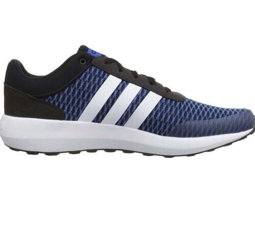 adidas Men's CF Race Running Shoe, Black/White/Blue, 11 Medium US | eBay