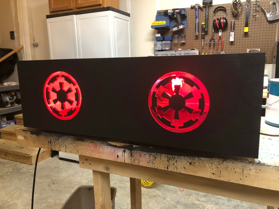 Custom Double Wide Detolf Display Base for Marvel DC Transformers NFL ...