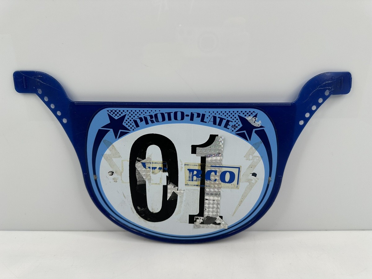 Vintage Bmx Number Plate Rooted In Racing. Haro Series 1B Number