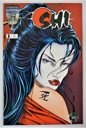 SHI - The Way of the Warrior - Wrap Cover - #3 OCT 1994 - Crusade ...