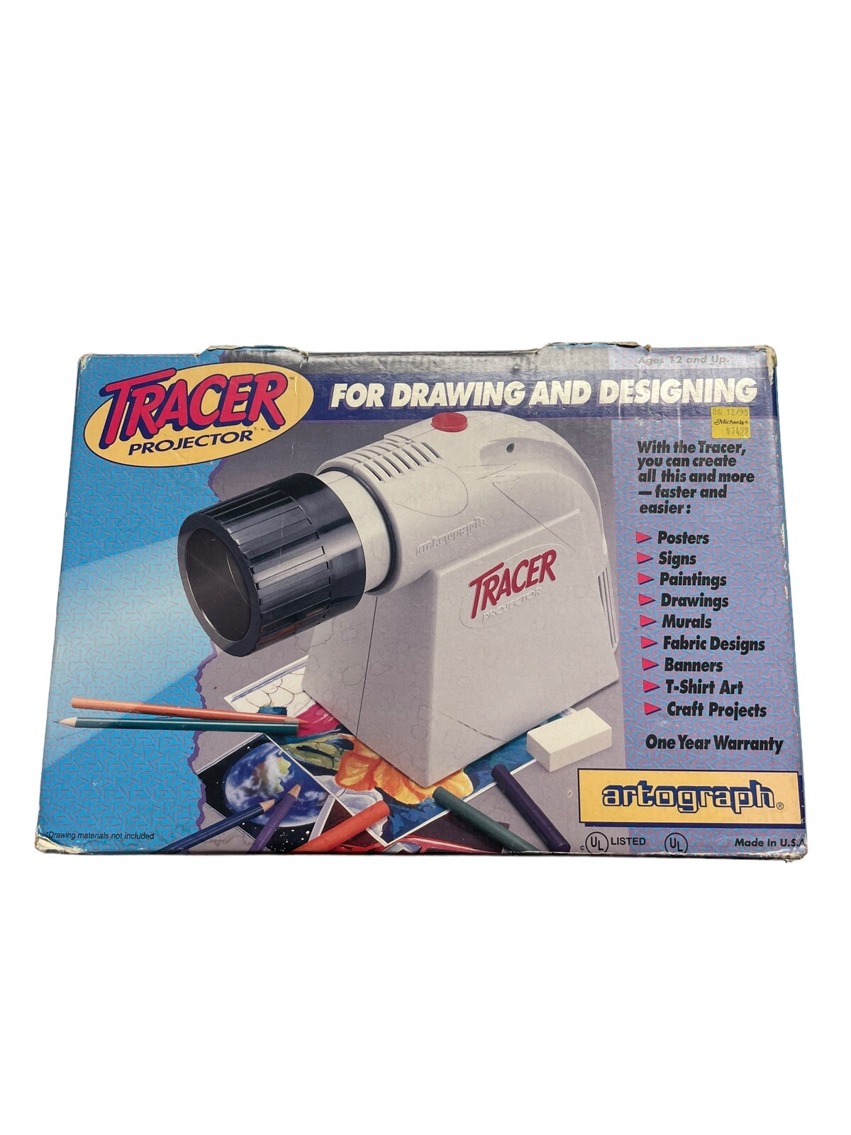 Autograph Art Projector Tracer Enlarger Drawing Artist Portable In ...