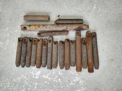 Lot Of 18, Antique Window Weights, Old Vintage Cast Iron Window Sash ...