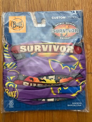 New Survivor Season 47 Purple Beka Merge Tribe Buff CBS JEFF PROBST | eBay