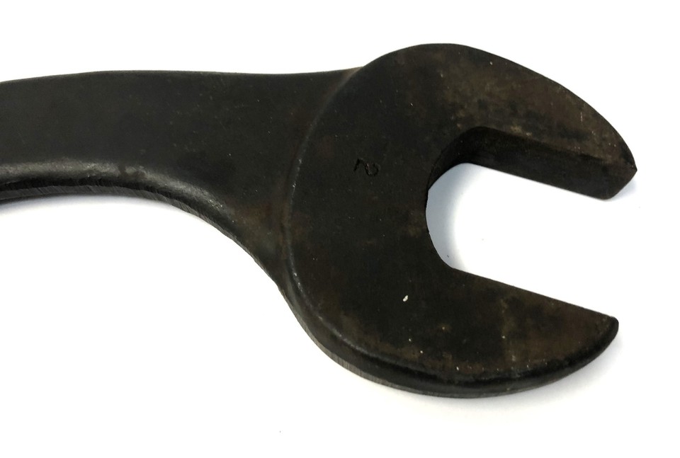 25" Williams 389 SuperWrench 2" 2-3/8" Curved S-Wrench Open End Wrench ...