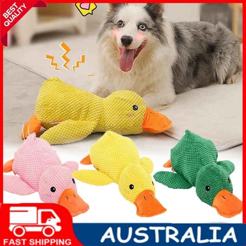 Interactive Quacking Duck Toy for Dog with Real Quack Sound,Stuffed ...