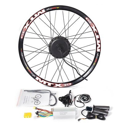 Ebike DIY Conversion Kit 36V/48V CSC DC Hub Motor 24"26"27.5"29" Son ...
